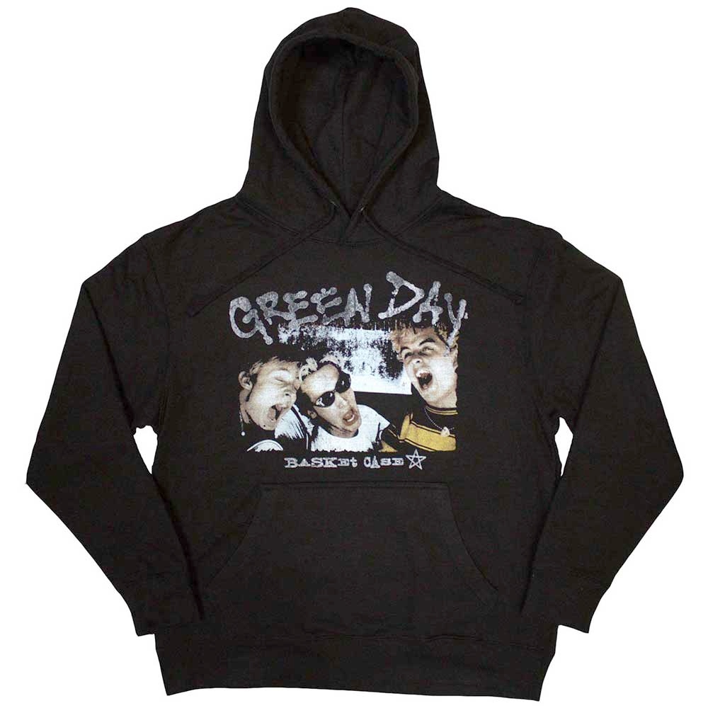 Green Day Basket Case Star Kapuzenpullover hoodie Schwarz Attitude Deutschland